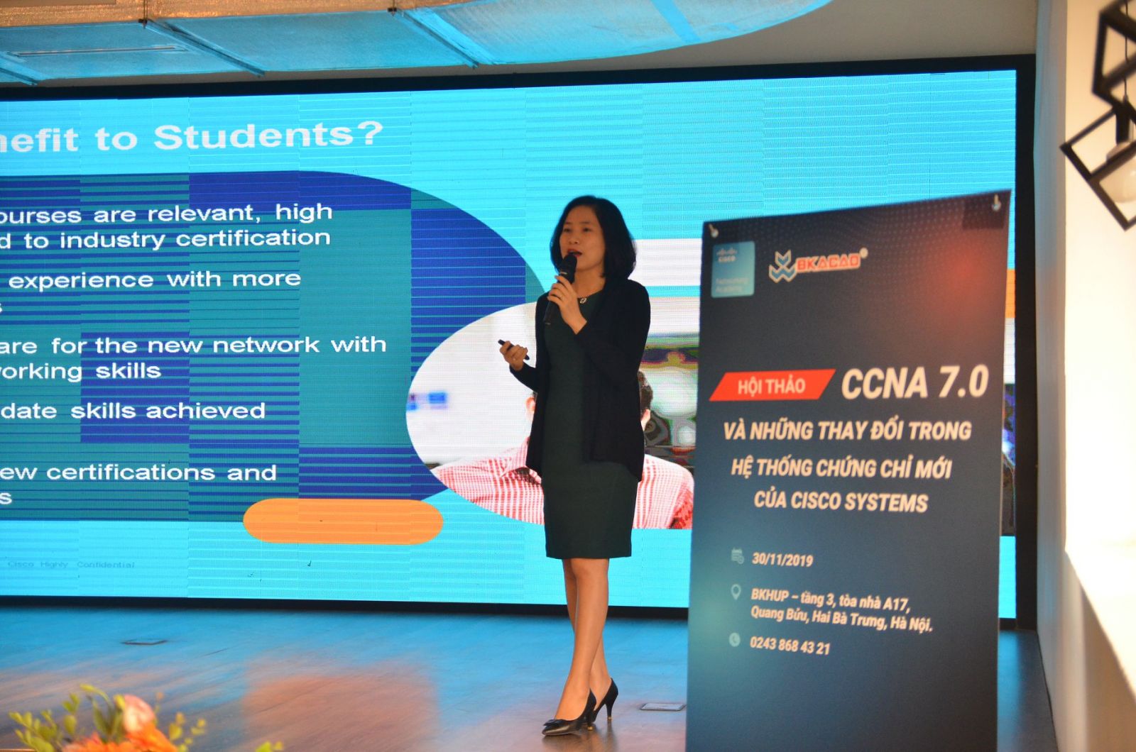 HỘI THẢO "CCNA 7.0 - NHỮNG THAY ĐỔI TRONG HỆ THỐNG CHỨNG CHỈ MỚI CỦA CISCO SYSTEM"